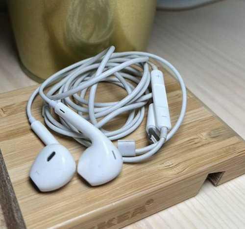 Наушники apple earpods lightning