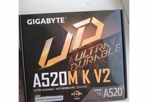 Материнская плата сокет am4 gigabyte A520M K V2