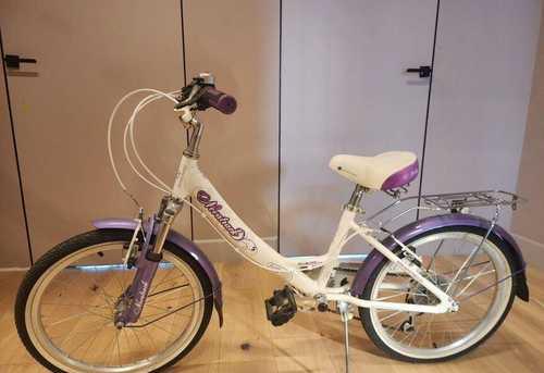 Велосипед для девочек почти новый