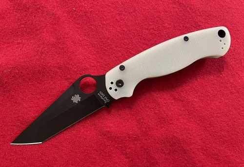 Нож spyderco paramilitary 2 tanto