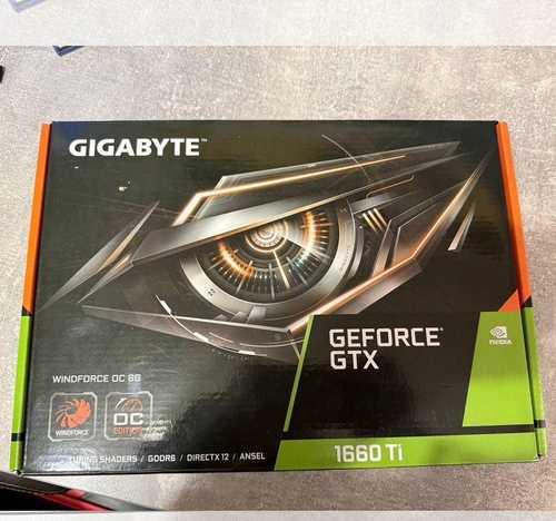 Видеокарта Gigabyte GeForce GTX 1660 OC 6G