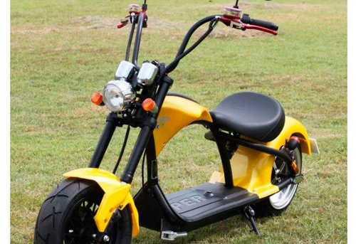 Электроскутер Citycoco Harley Chopper 2000W (желты