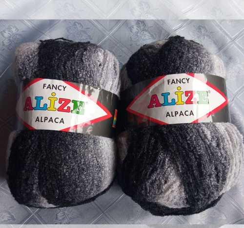 Пряжа Alpaca alize fancy