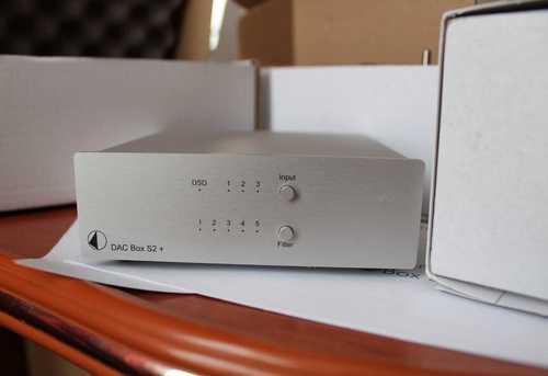 Внешний цап Pro-Ject DAC Box S2+ silver