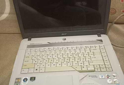 Ноутбук acer aspire 5520