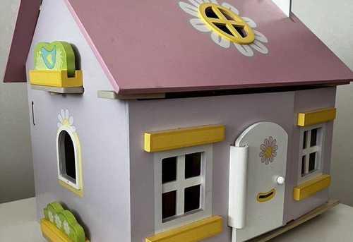 Развивающие игрушки (деревянный дом для кукол)