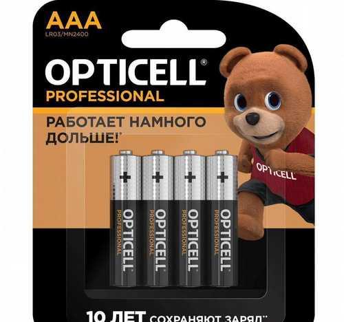 Батарейки Opticell AAA Professional, 4 шт