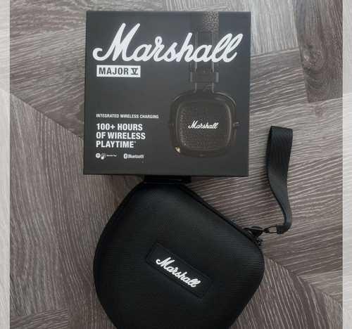 Наушники Marshall Major V (5) коричневые