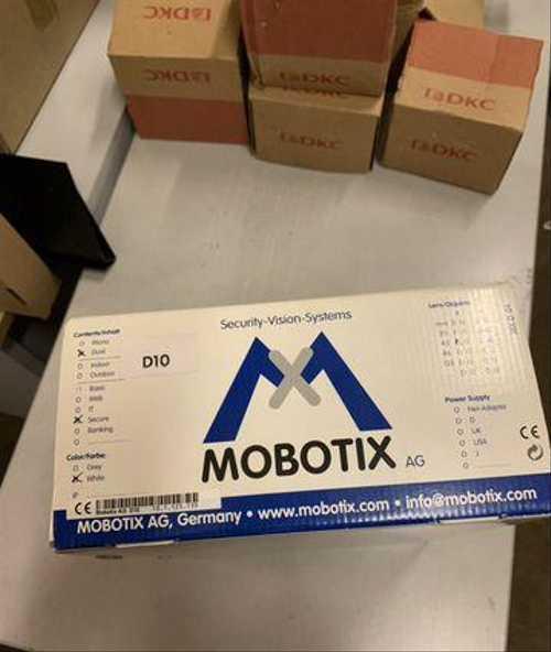 Купольная IP камера Mobotix MX-D10D-Sec-DNight