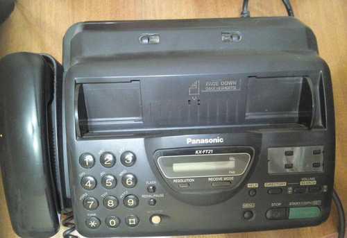 Телефон-Факс Panasonic KX-FT21