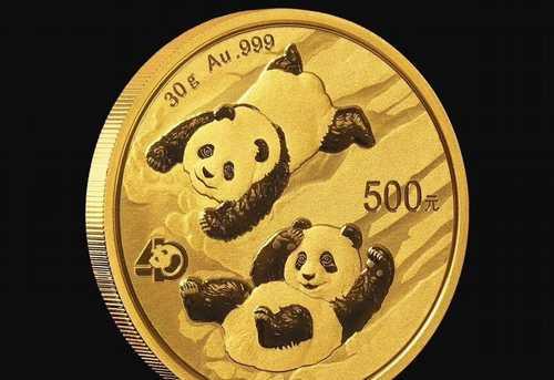 Золотая монета Панда 30 гр. чистого золота