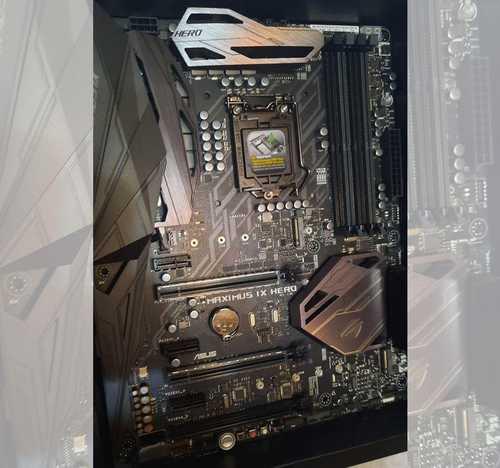 Материнская плата и процессором asus LGA1151 Z270