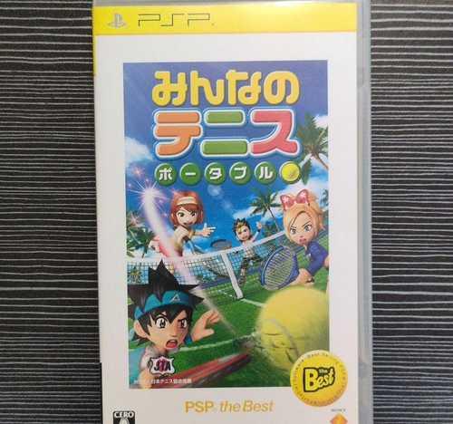 Диск PSP Minna no Tennis