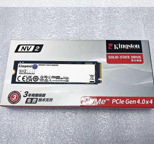 SSD Kingston 250GB PCIe 4.0 с радиатором