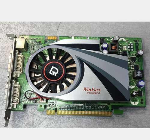 Б/У Видеокарта PCI-E 256Mb WinFast PX7600 GT TDH