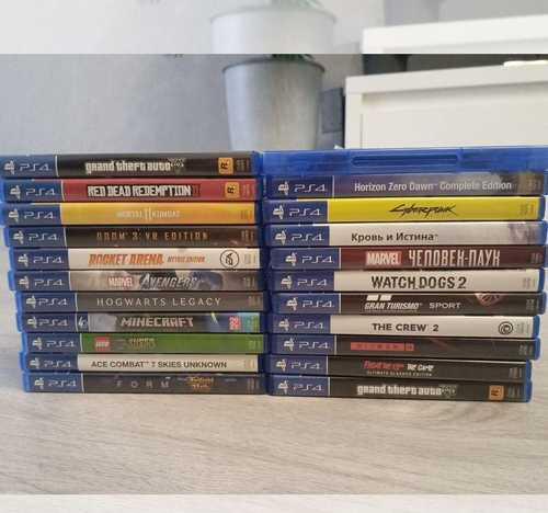 Диски на ps4
