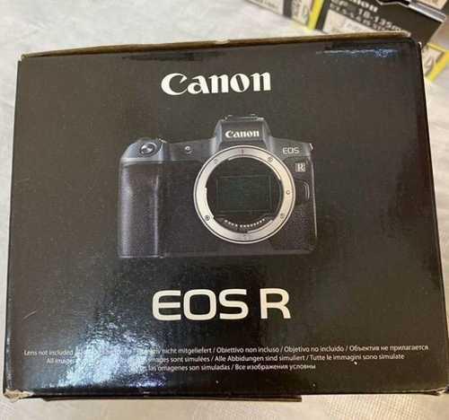 Фотоаппарат Canon eos r. Новый