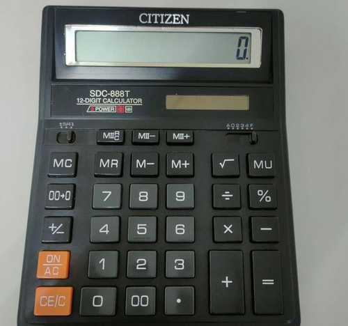 Калькулятор citizen