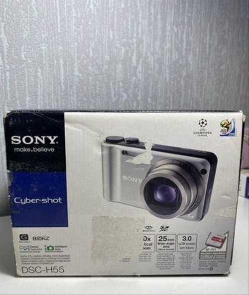 Компактный фотоаппарат sony H-55