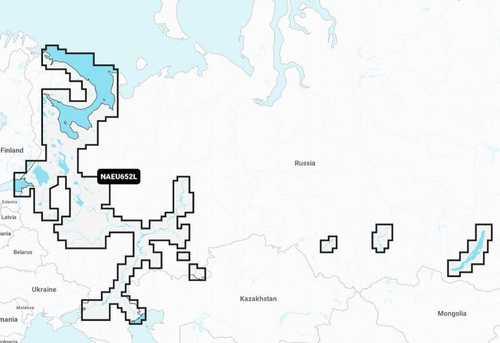 Карта navionics + EU652L (европ. часть, Белое море