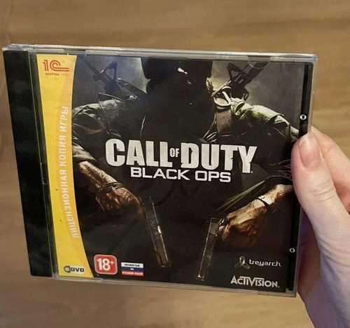 Диск игра PC call OF duty Black ops