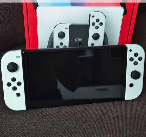 Новая прошитая nintendo switch oled 64 256GB