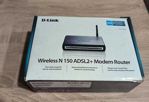 D-link wireless n150 adsl2 modem router