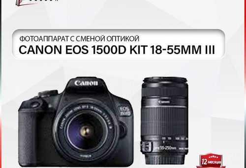 Canon Eos 1500D kit 18-55mm iii