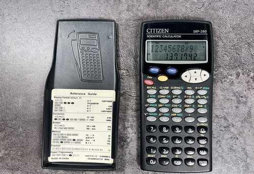 Калькулятор Сitizen SRP-280