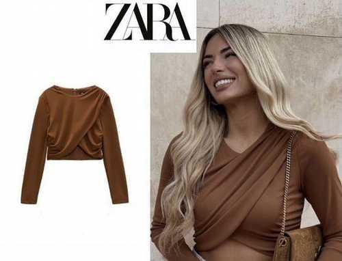 Топ из Zara с бирками