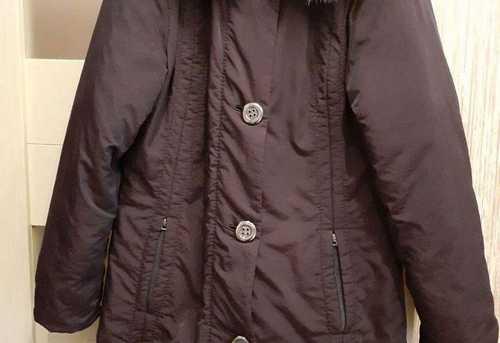Пальто женское с чернобуркой 48 50 с мехом