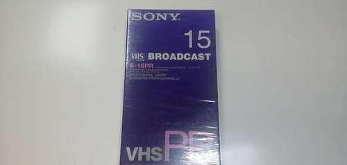 VHS Видеокассеты TDK,Sony. Новые