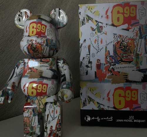 Bearbrick “Andy Warhol x Jean-Michel Basquiat"