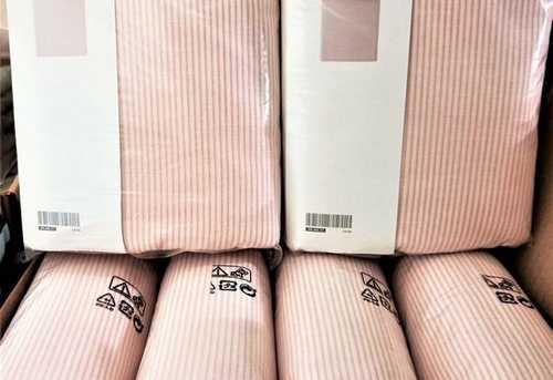 Икеа Бергпалм розовый 200х200 Постельное белье