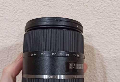 Объектив tamron 28-300 vc для кэнон еф