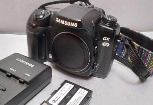 Зеркальный фотоаппарат Samsung GX 20