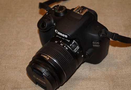 Canon EOS 1200d kit 1600 кадров +сумка
