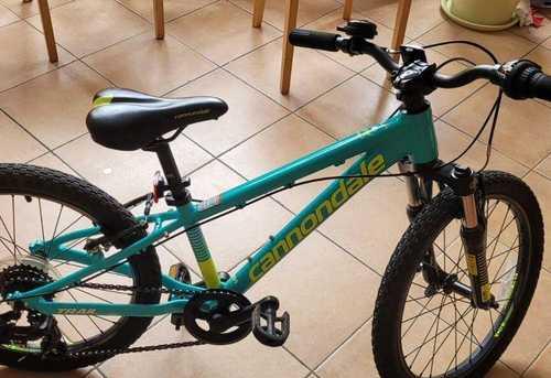 Детский велосипед cannondale 20 kids trail