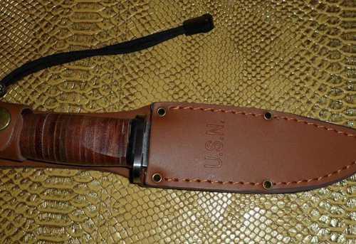 Нож Ка-бар USN MK1 с фиксированным лезвием