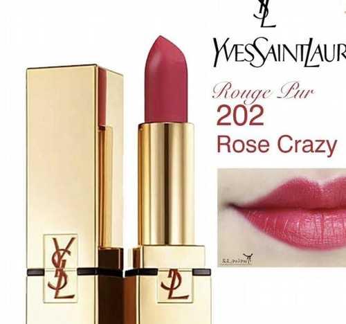 Помада YSL Rouge pur couture the mats 202