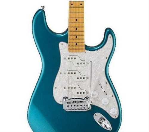 G&L Tribute Comanche MP Poplar Emerald Blue