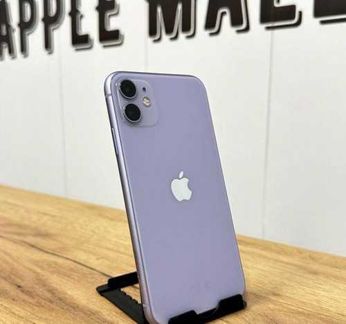 Смартфон Apple iPhone 11 128 гб, Dual: nano SIM + eSIM, фиолетовый