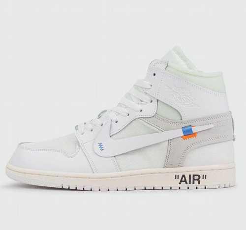 Кроссовки Nike Air Jordan 1 White x Off-White