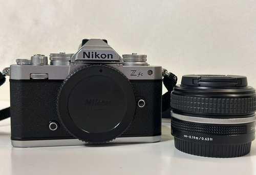 Фотоаппарат nikon z fc с объективом