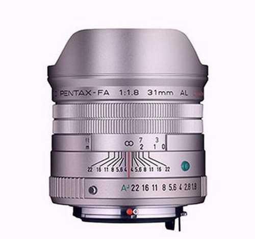 Объектив Pentax SMC FA 31mm f/1.8 AL Limited Silver