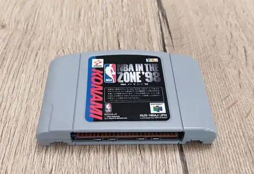 Картридж оригинал NBA in the Zone 98 ntsc-J N64