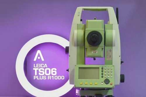 Тахеометр Leica TS06 Plus 5" R1000