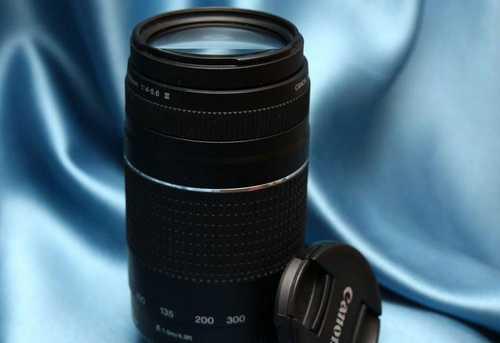 Canon EF 75-300 f/4-5.6 III в отличном состоянии