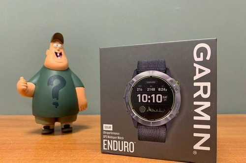 Часы Garmin Enduro Solar стальной корпус с серым