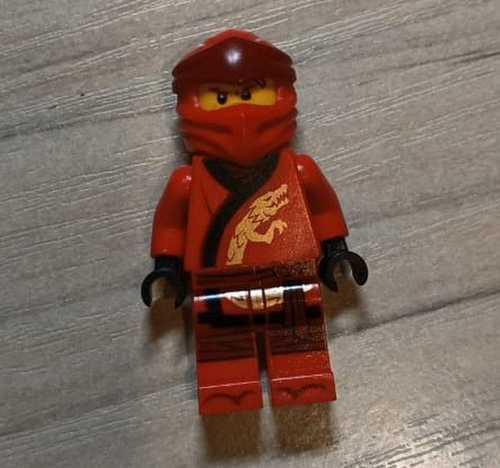 Lego ninjago фигурка Кая по legacy